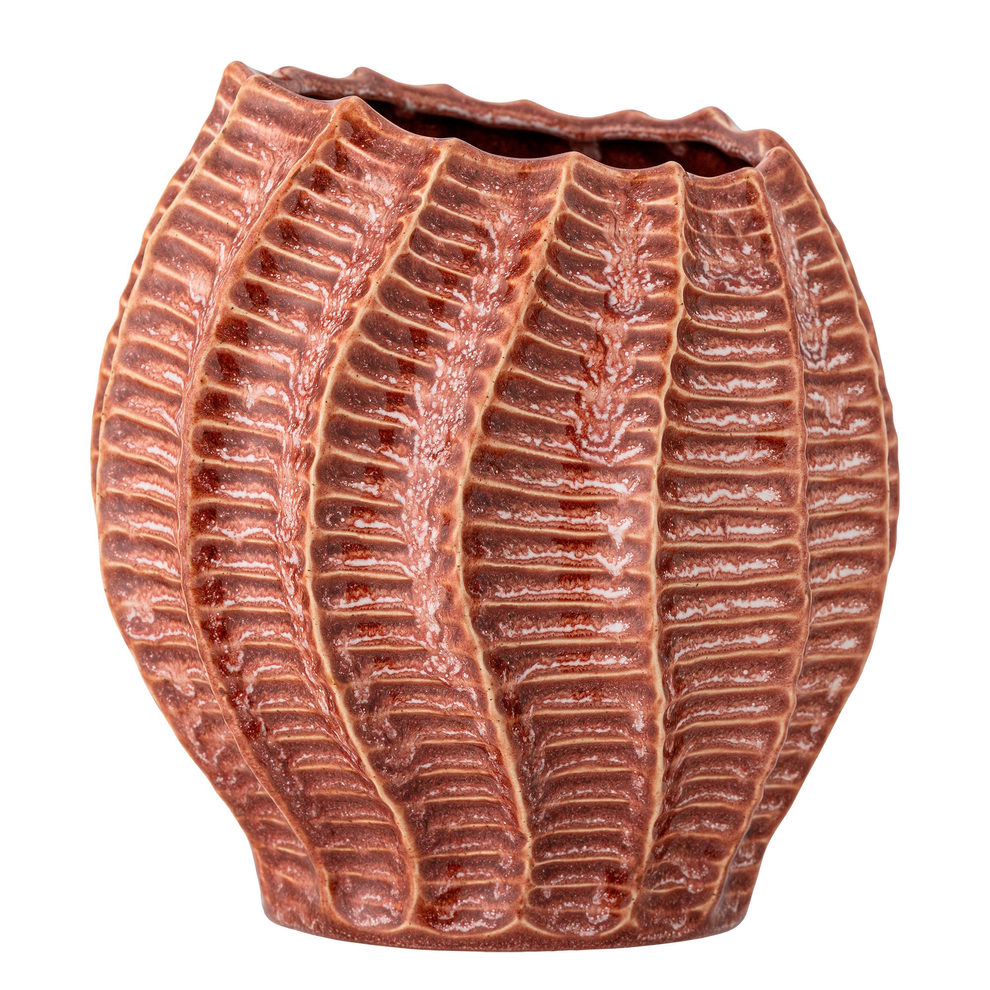 Creative Collection Callon Vase, Rosa, Stentøj – DesignGaragen.dk